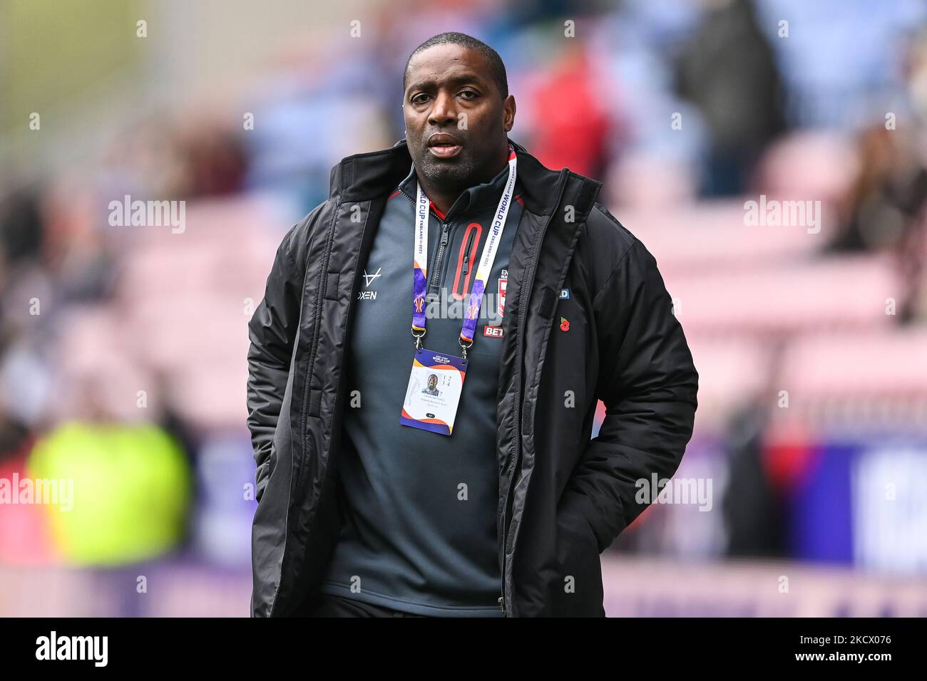 Craig Richards Head Coach of England during the Women's Rugby League ...