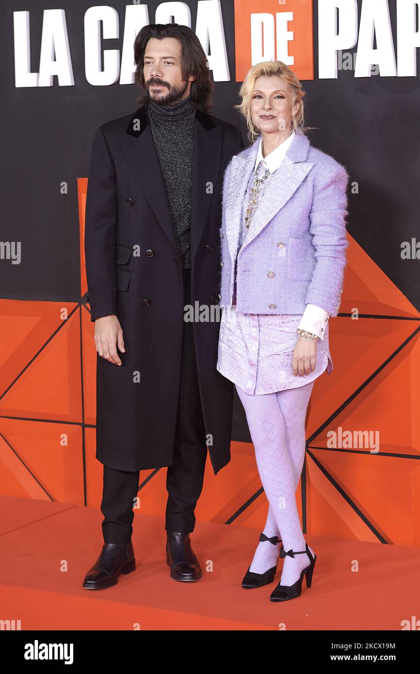 Alvaro Morte, Najwa Nimri attends the Netflix: 'La Casa De Papel' The ...