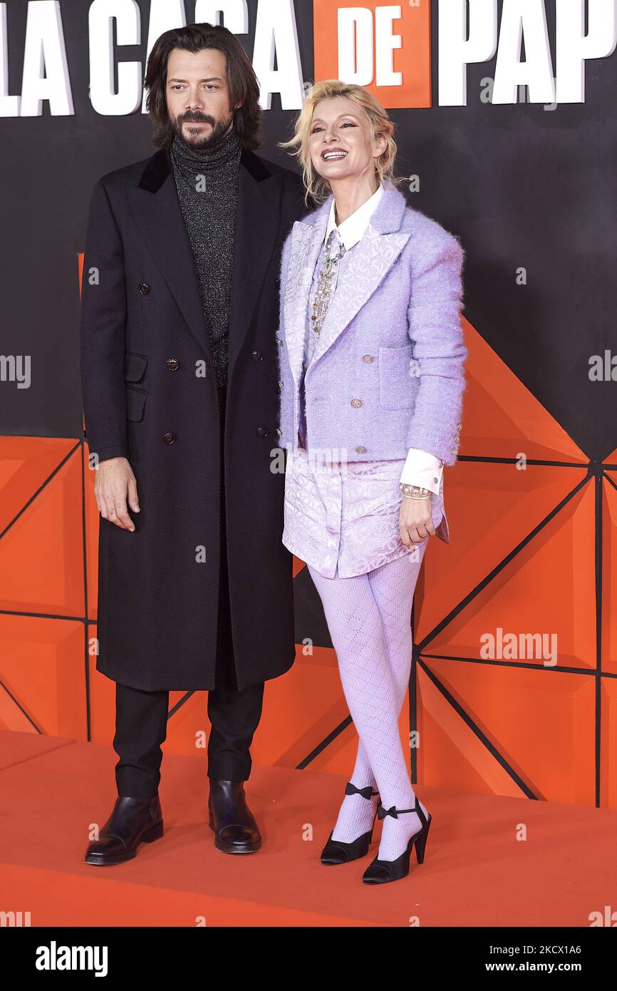 Alvaro Morte, Najwa Nimri attends the Netflix: 'La Casa De Papel' The ...