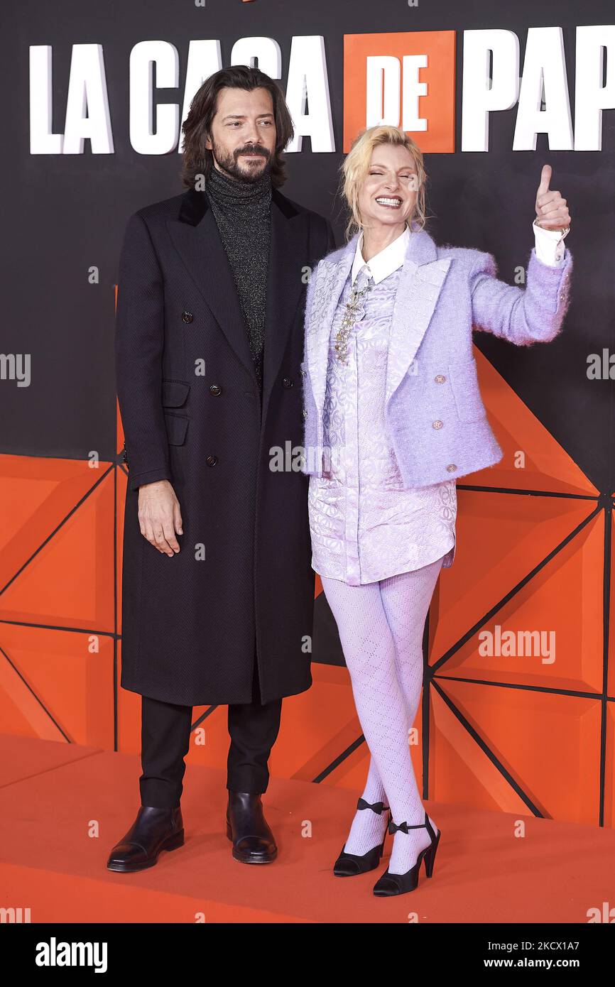 Alvaro Morte, Najwa Nimri attends the Netflix: 'La Casa De Papel' The ...