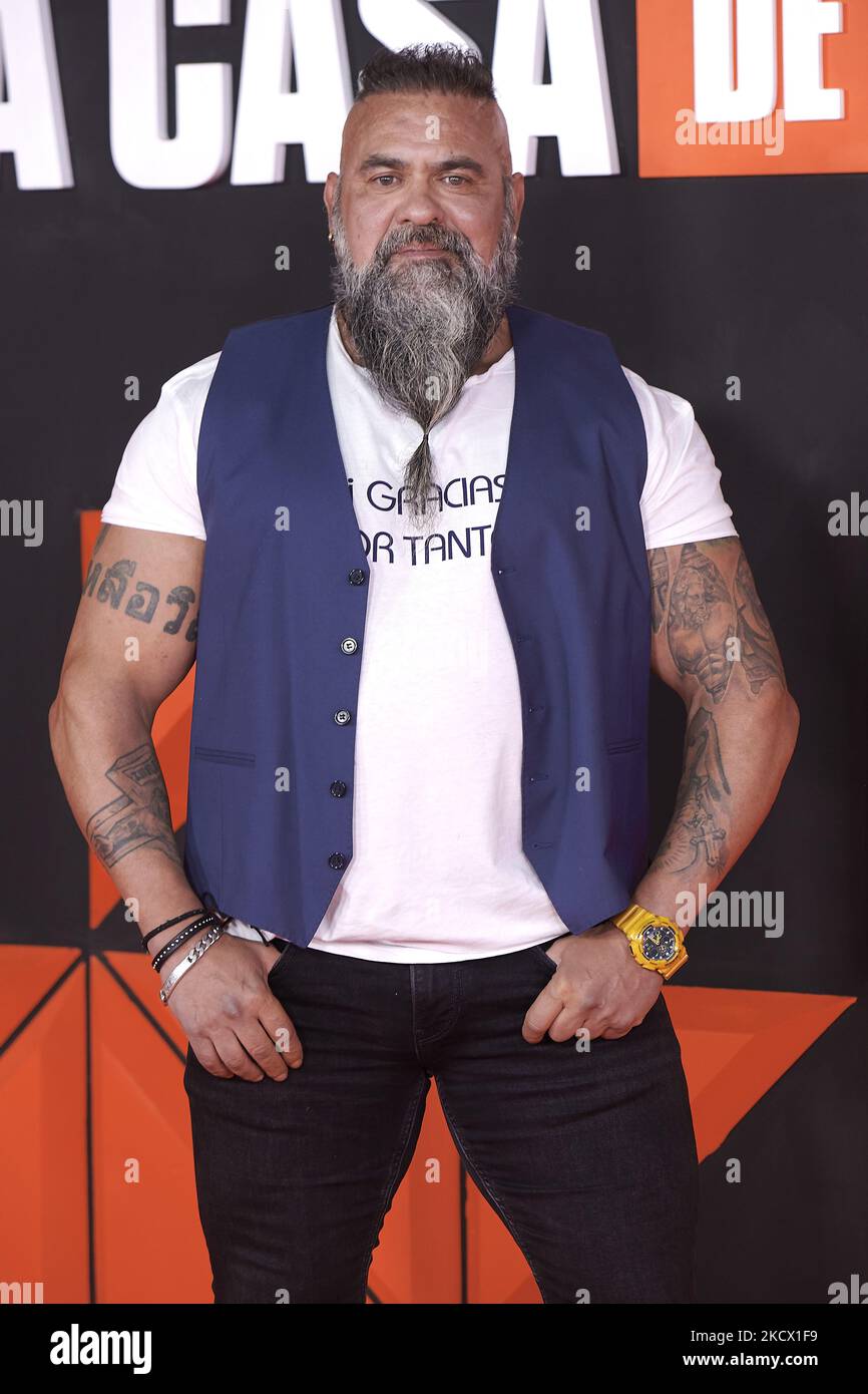 Roberto Garcia attends the Netflix: 'La Casa De Papel' The Finale Of 5th Season Presentation at ...