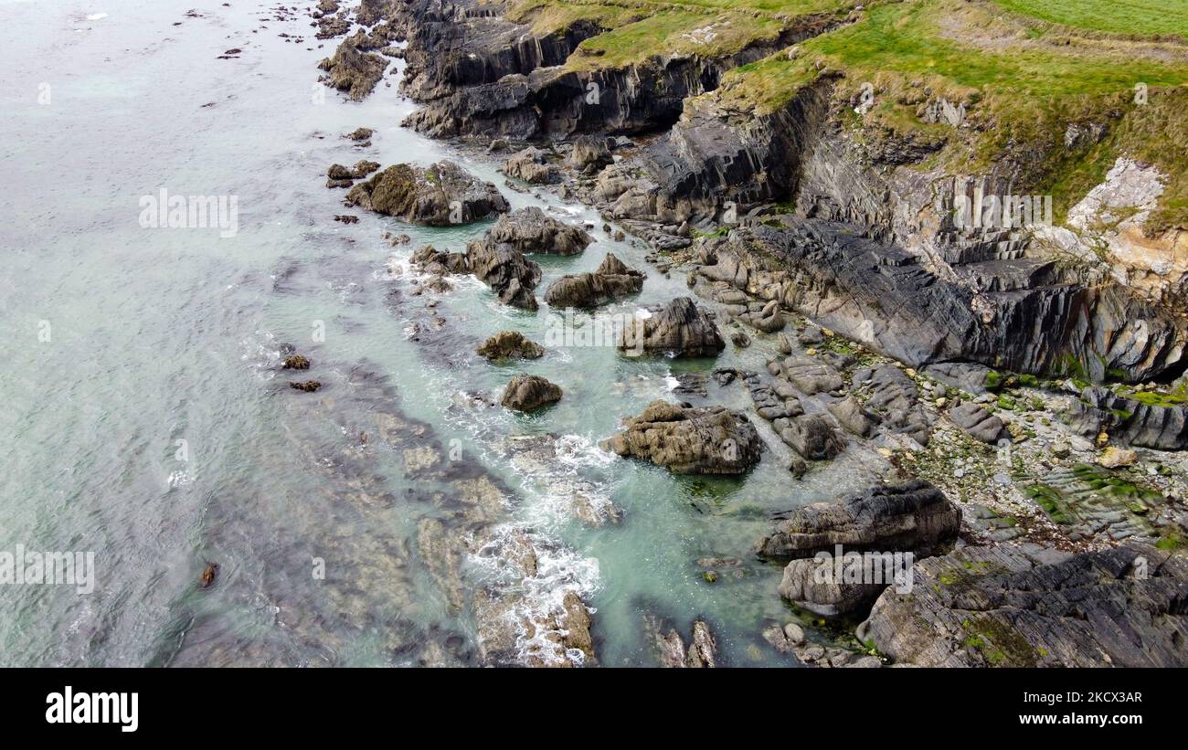 Landscapes on the Wild Atlantic Way, Ireland. Natural attractions of ...