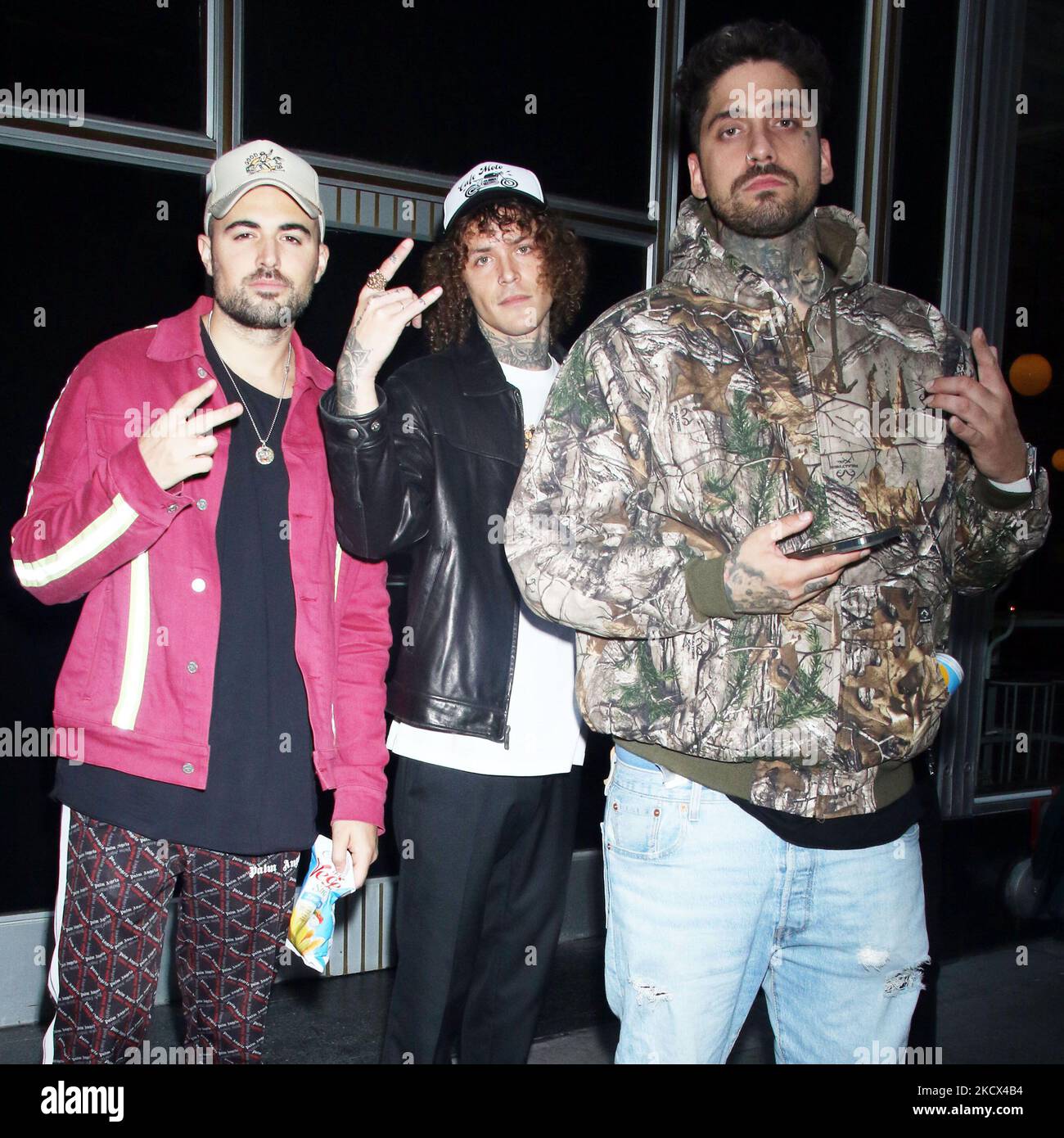 Cheat Codes and Dixie D'Amelio at the Empire State Building Grand ...