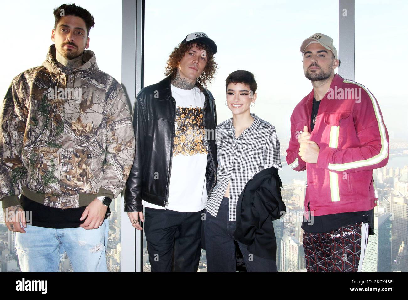 Cheat Codes and Dixie D'Amelio at the Empire State Building Grand ...