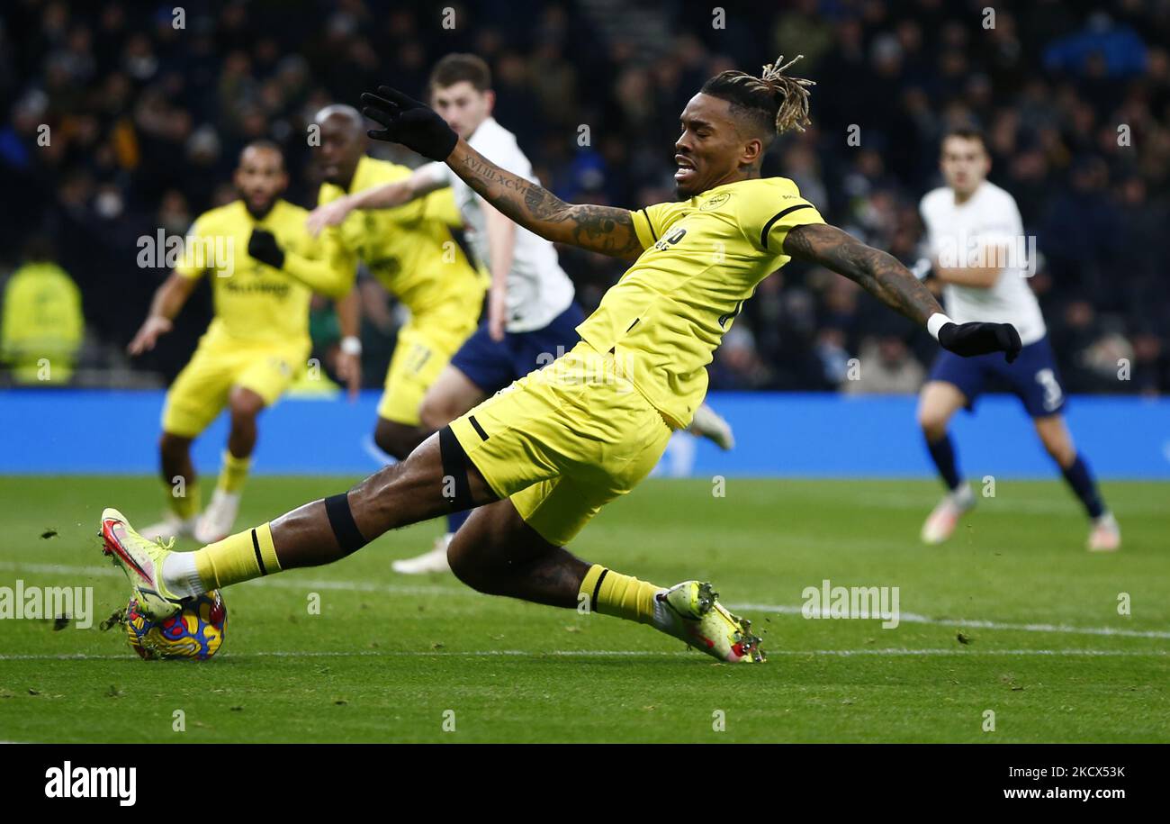 Ivan Toney of Brentford during Premier League between Tottenham Hotspur ...