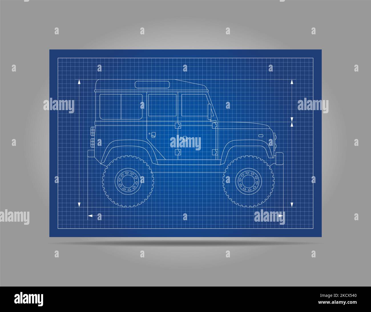 4 x 4 off road Stock Vector Images - Alamy