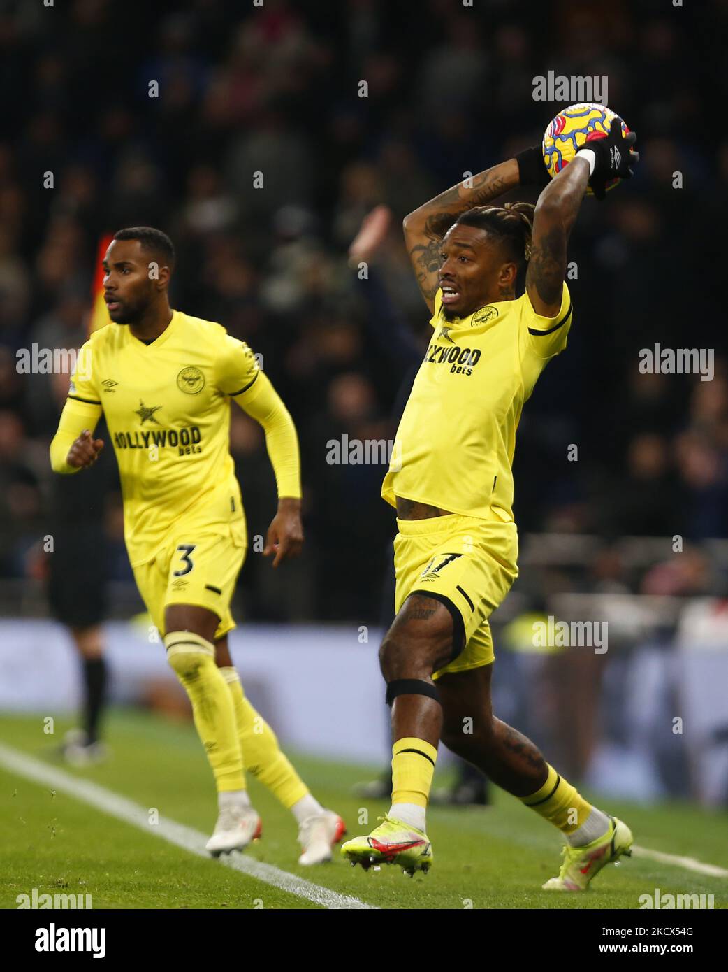 Ivan Toney of Brentford during Premier League between Tottenham Hotspur ...