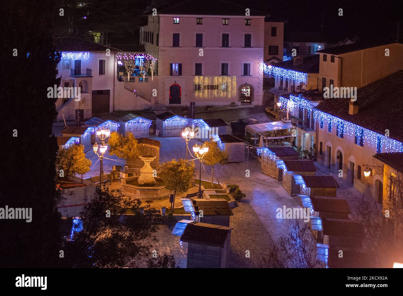 The village of Greccio, site of the first nativity scene in history ...