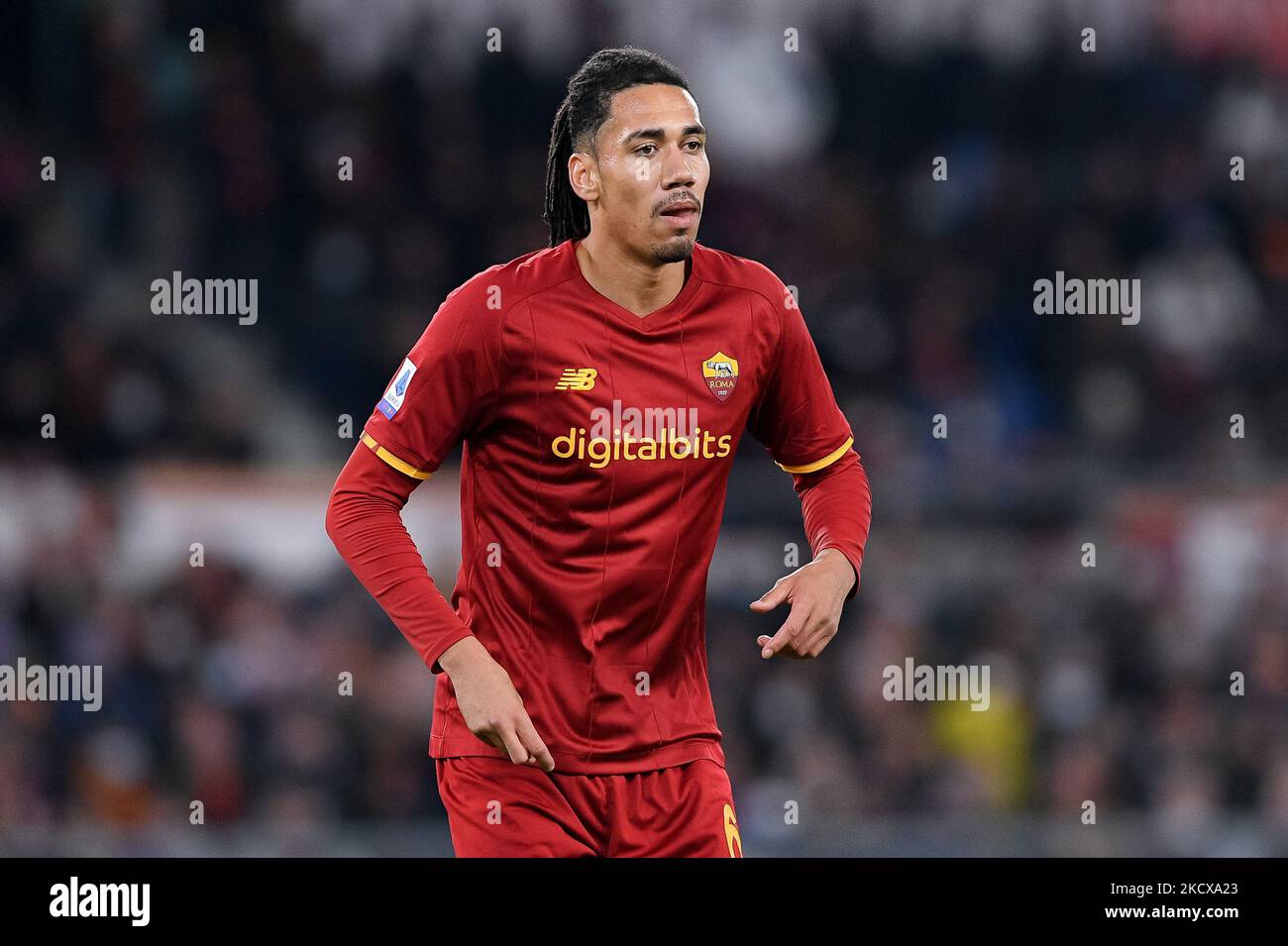 Chris Smalling,during the Serie A match between AS Roma and FC ...