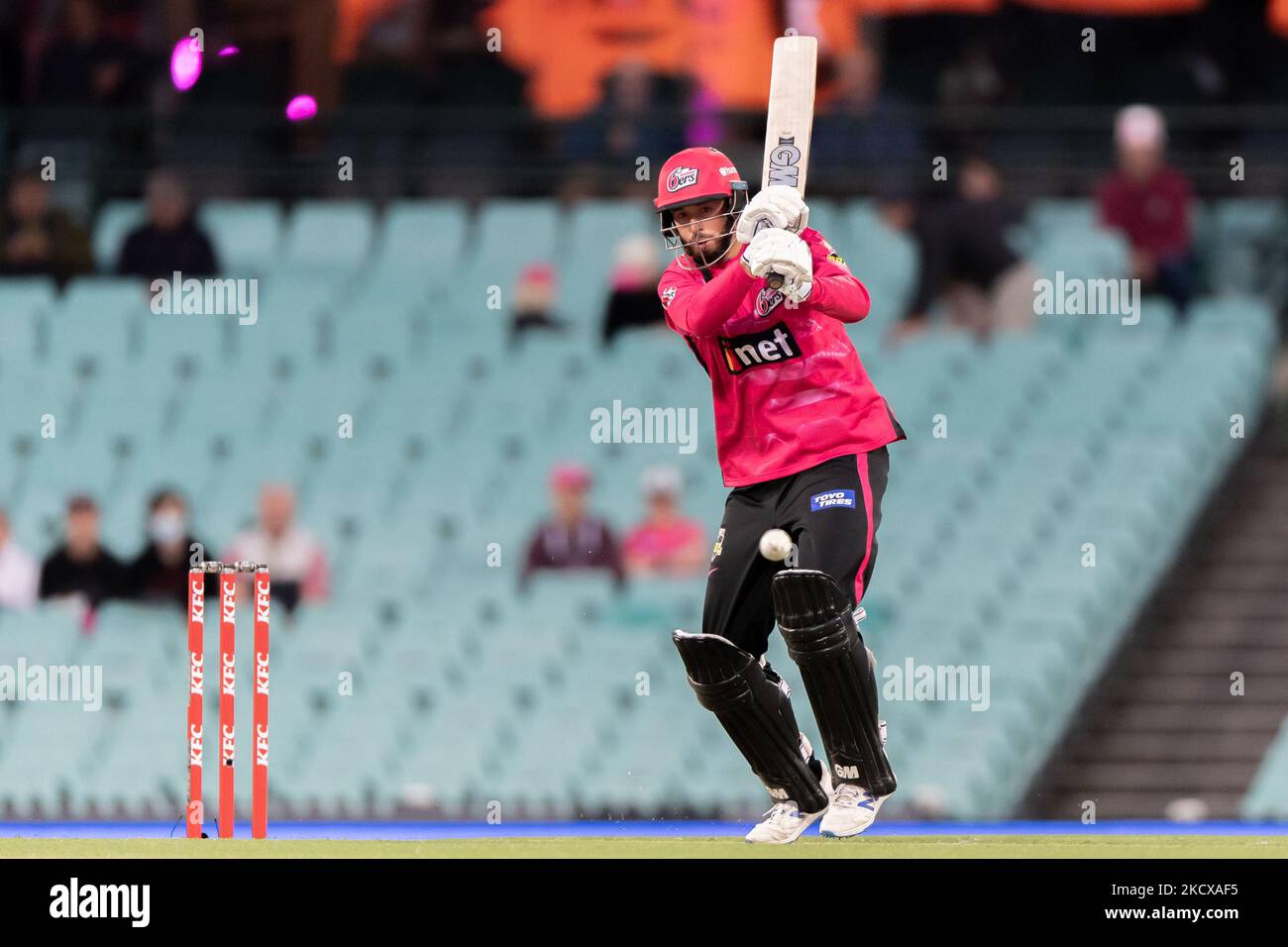 James Vince during the match between the Sydney Sixers and the ...