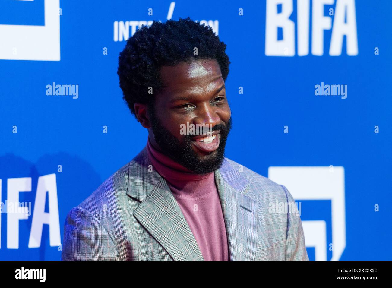 LONDON, UNITED KINGDOM - DECEMBER 05, 2021: Sope Dirisu attends the ...