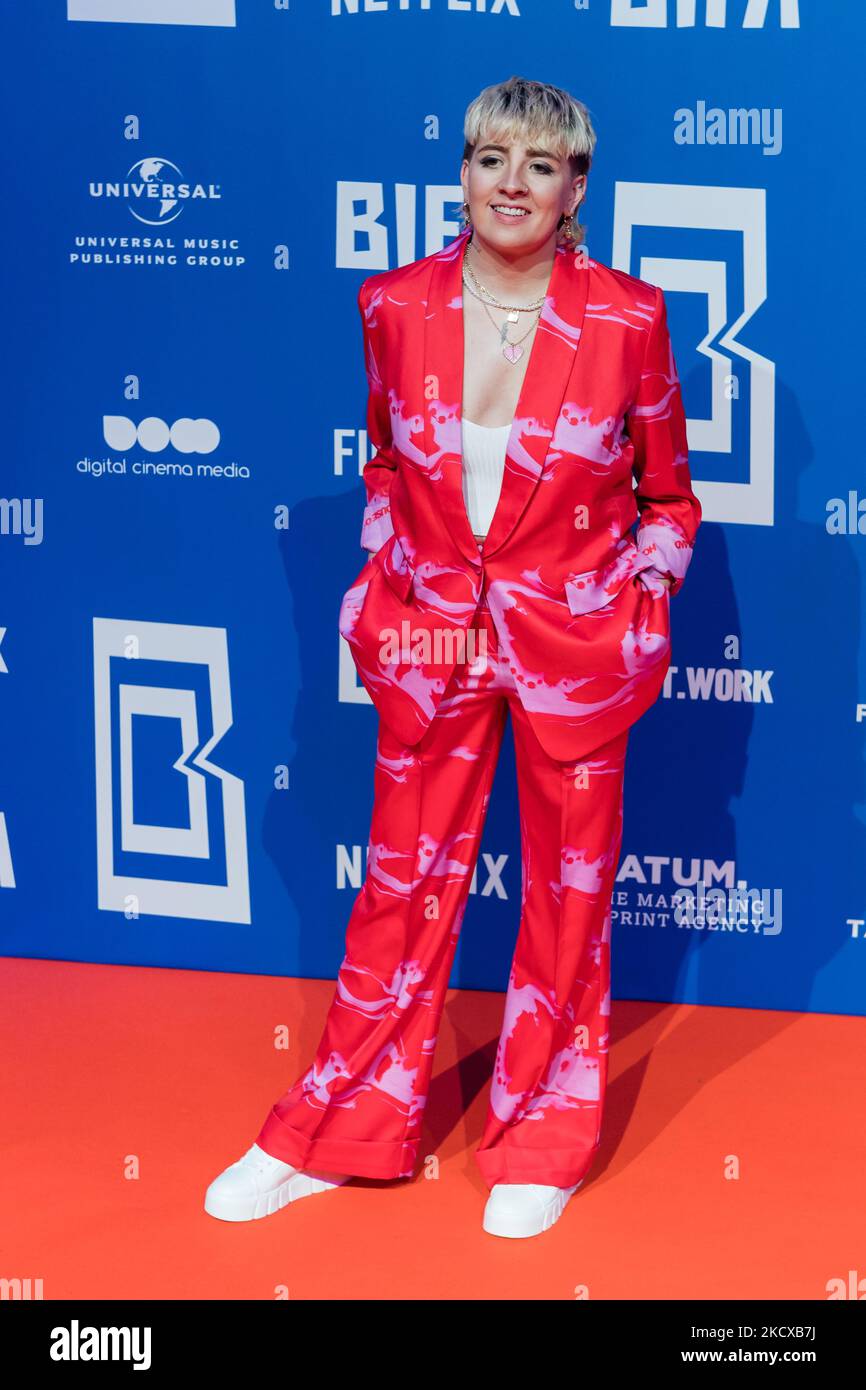 LONDON, UNITED KINGDOM - DECEMBER 05, 2021: Marley Morrison attends the ...