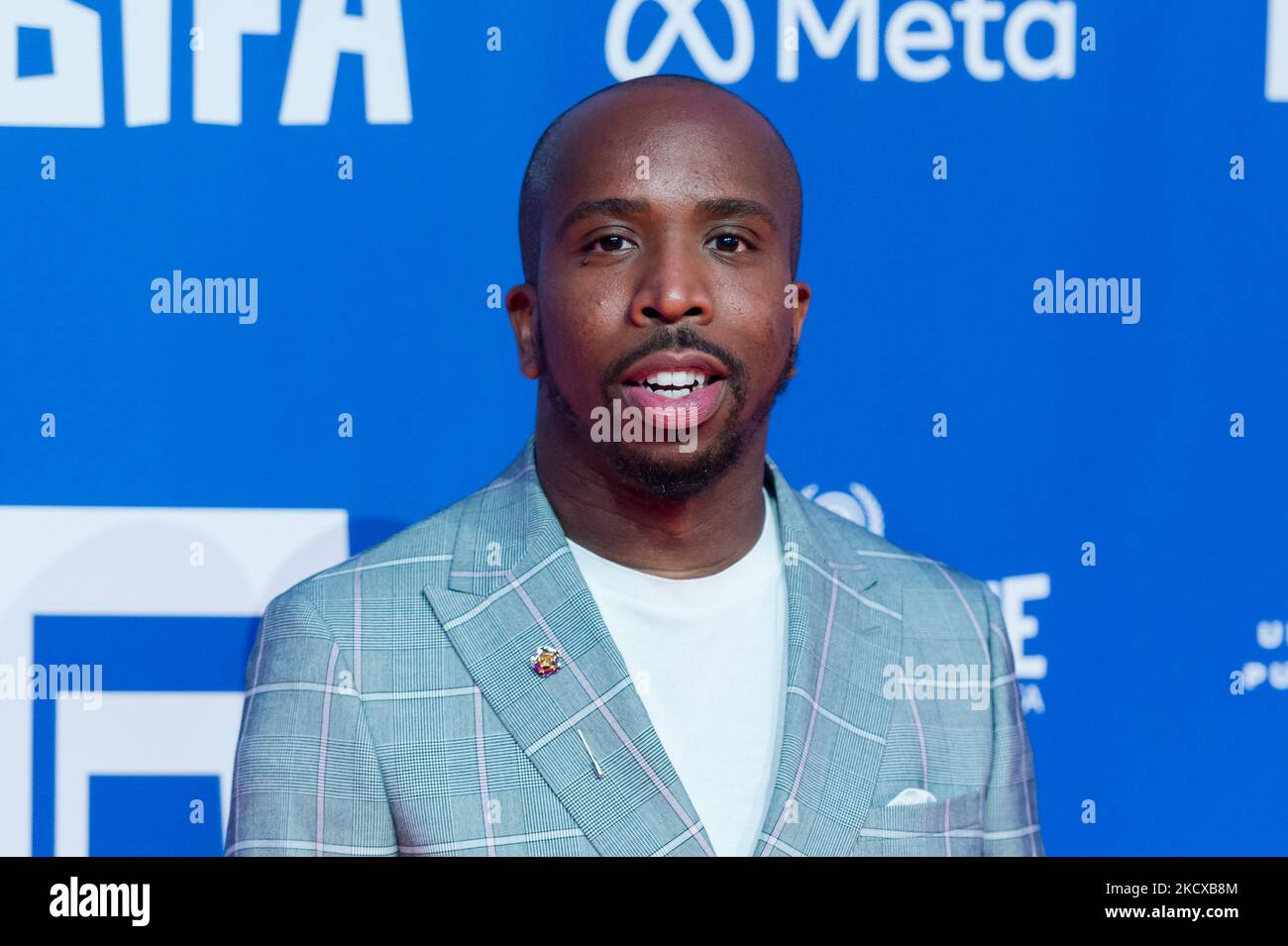 LONDON, UNITED KINGDOM - DECEMBER 05, 2021: Kiell Smith-Bynoe attends ...