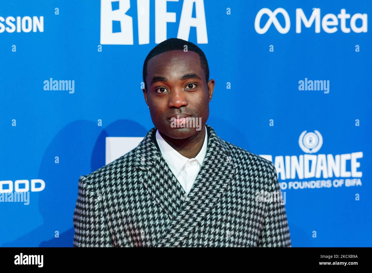 LONDON, UNITED KINGDOM - DECEMBER 05, 2021: Paapa Essiedu attends the ...