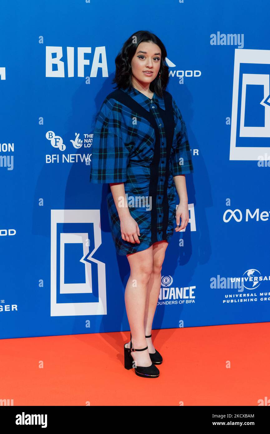 LONDON, UNITED KINGDOM - DECEMBER 05, 2021: Lauren Patel attends the ...