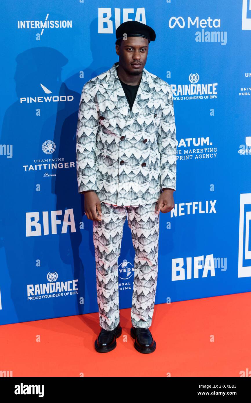 LONDON, UNITED KINGDOM - DECEMBER 05, 2021: Samuel Adewunmi attends the 24th British Independent ...