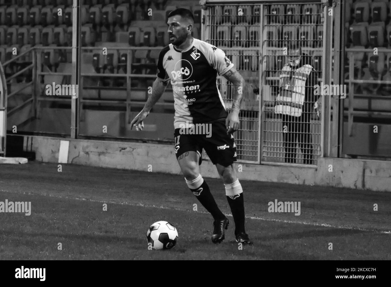 Stadium renzo barbera Black and White Stock Photos & Images - Alamy