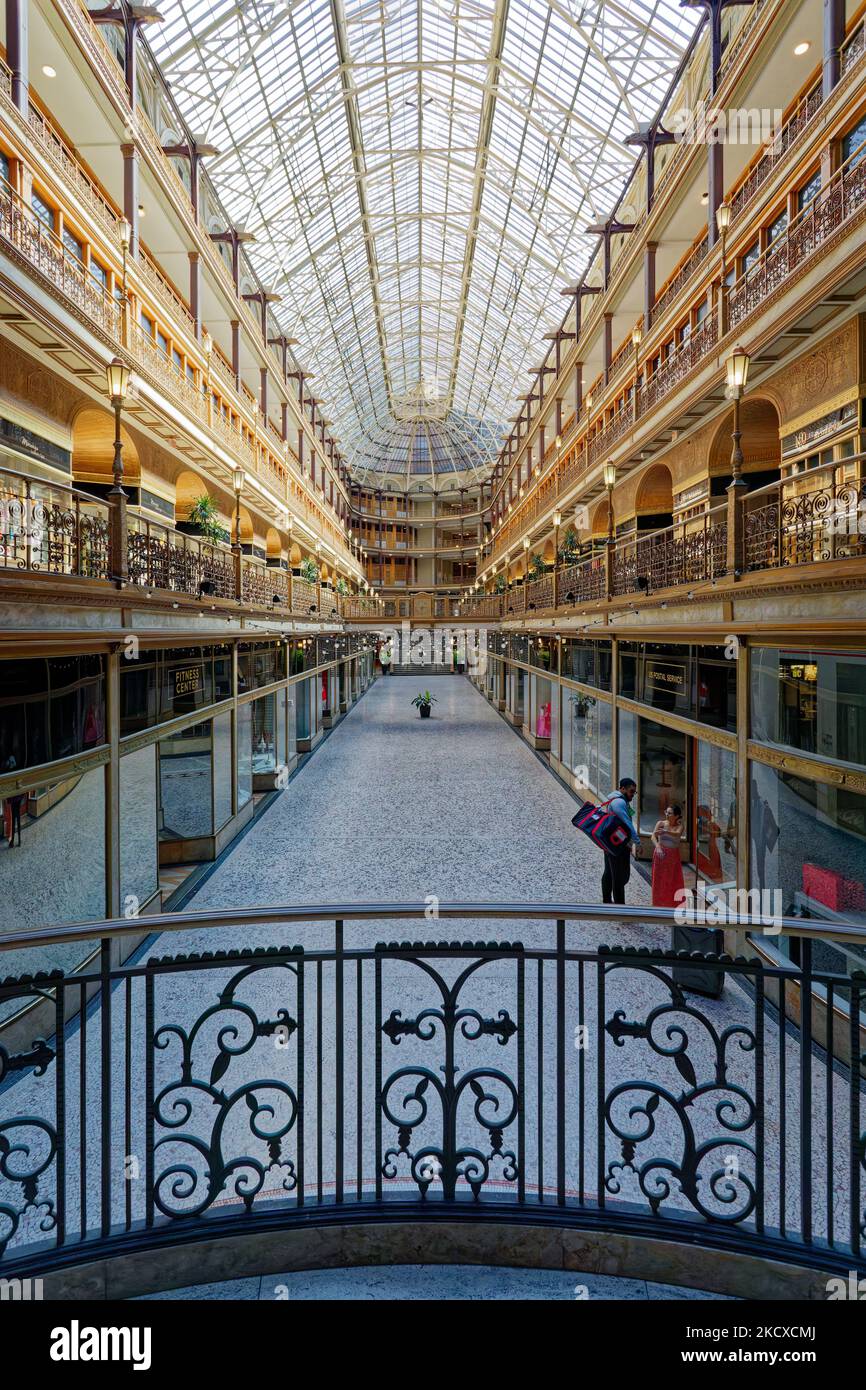 The Arcade, 401 Euclid Avenue, shopping center now includes Hyatt ...