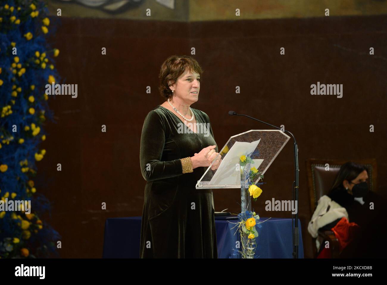 Maria Cristina Messa, Minister of University and Research during the ...
