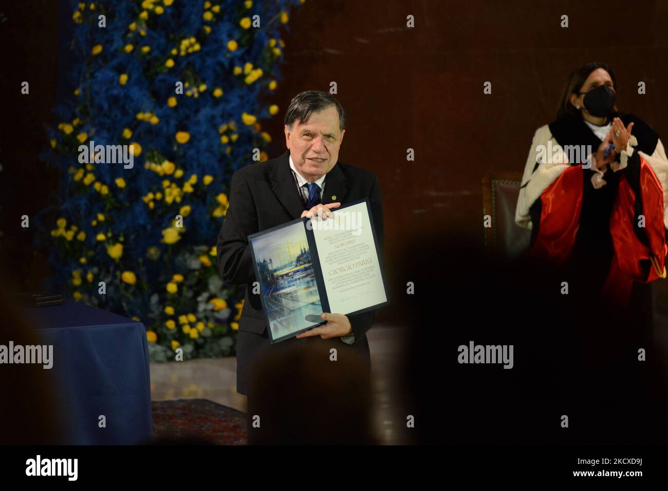 Giorgio Parisi, Nobel Prize in Physics during the News Award ceremony ...