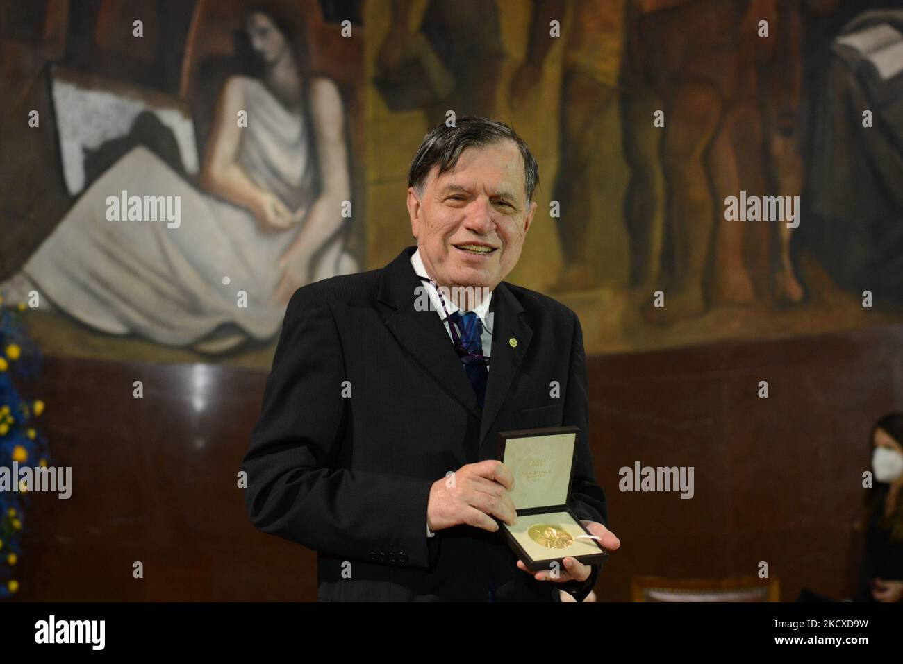 Giorgio Parisi, Nobel Prize in Physics during the News Award ceremony ...