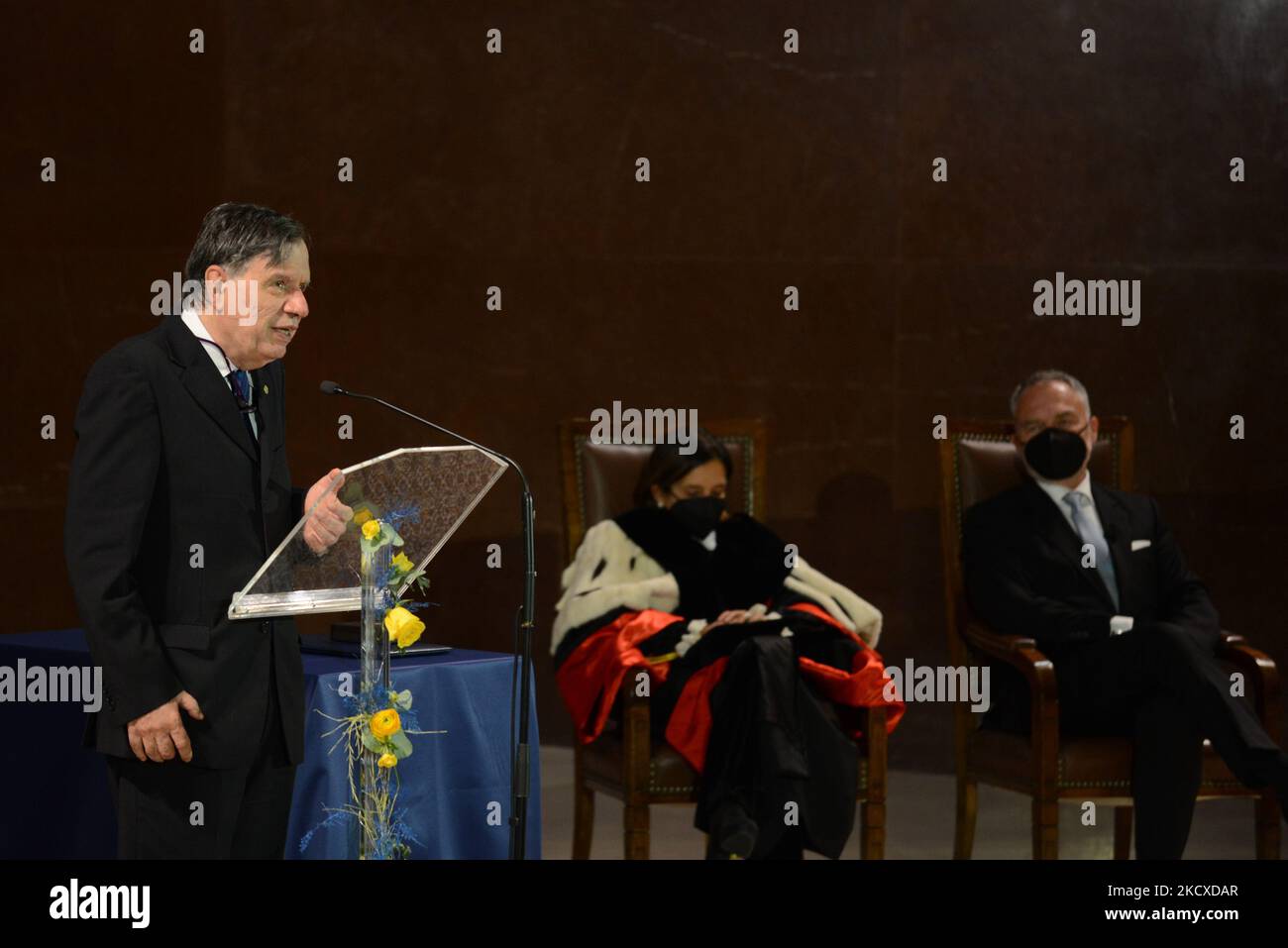 Giorgio Parisi, Nobel Prize in Physics during the News Award ceremony ...