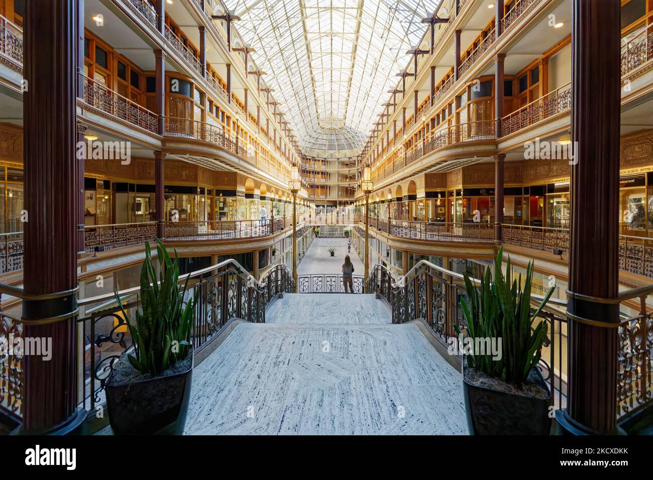 Cleveland historic landmark arcade hi-res stock photography and images ...