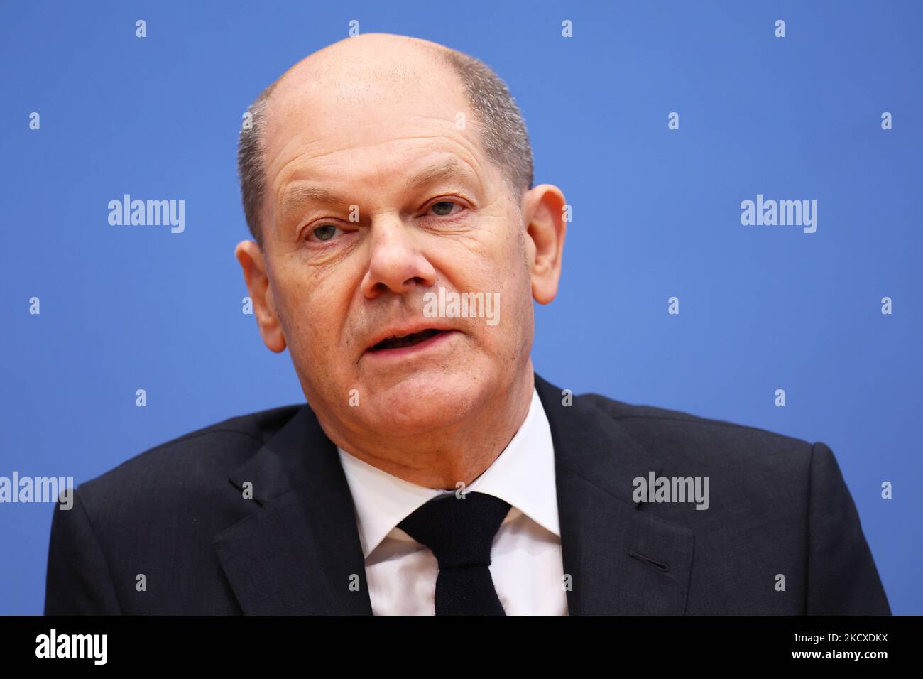 Designated German Chancellor Olaf Scholz, deignated Vice-Chancellor and ...