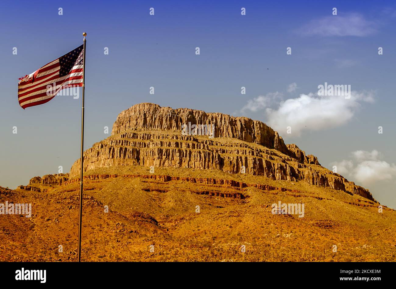 Spirit Mountain iconic place in Grand Canyon, Arizona, USA Stock Photo ...