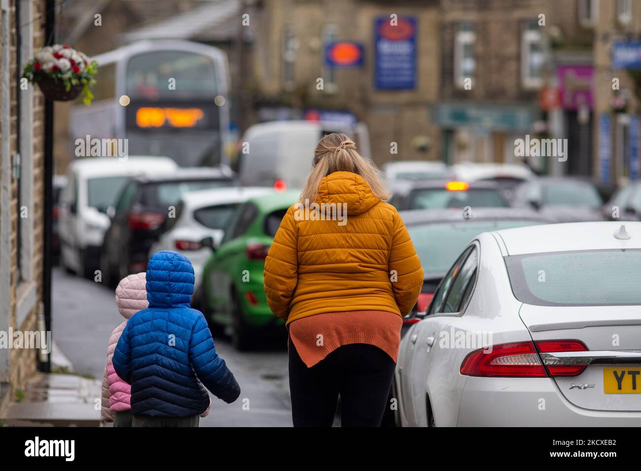 Queensbury is a large village in the metropolitan borough of Bradford ...