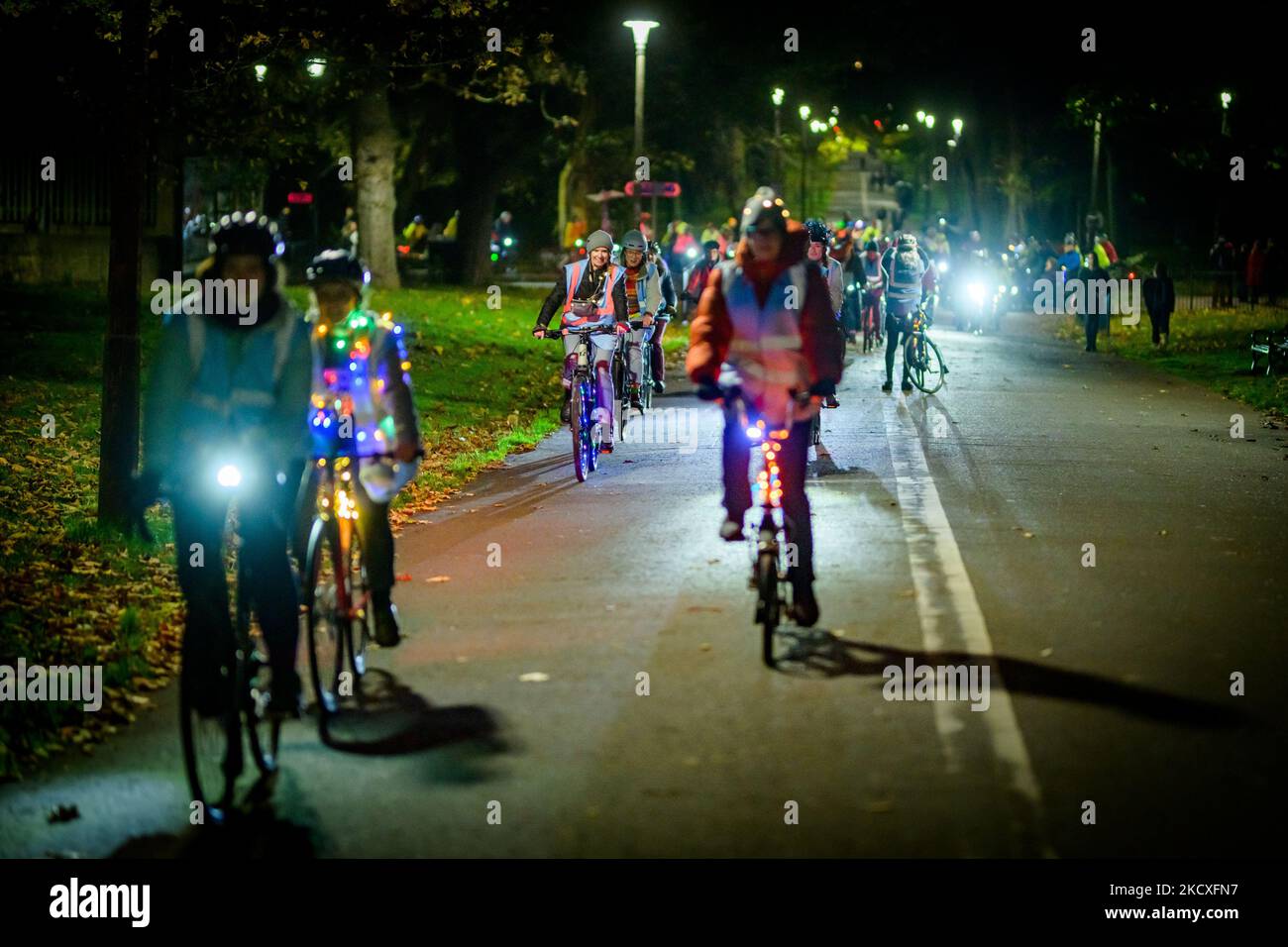 Our streets our nights bike ride scotland hi-res stock photography and ...