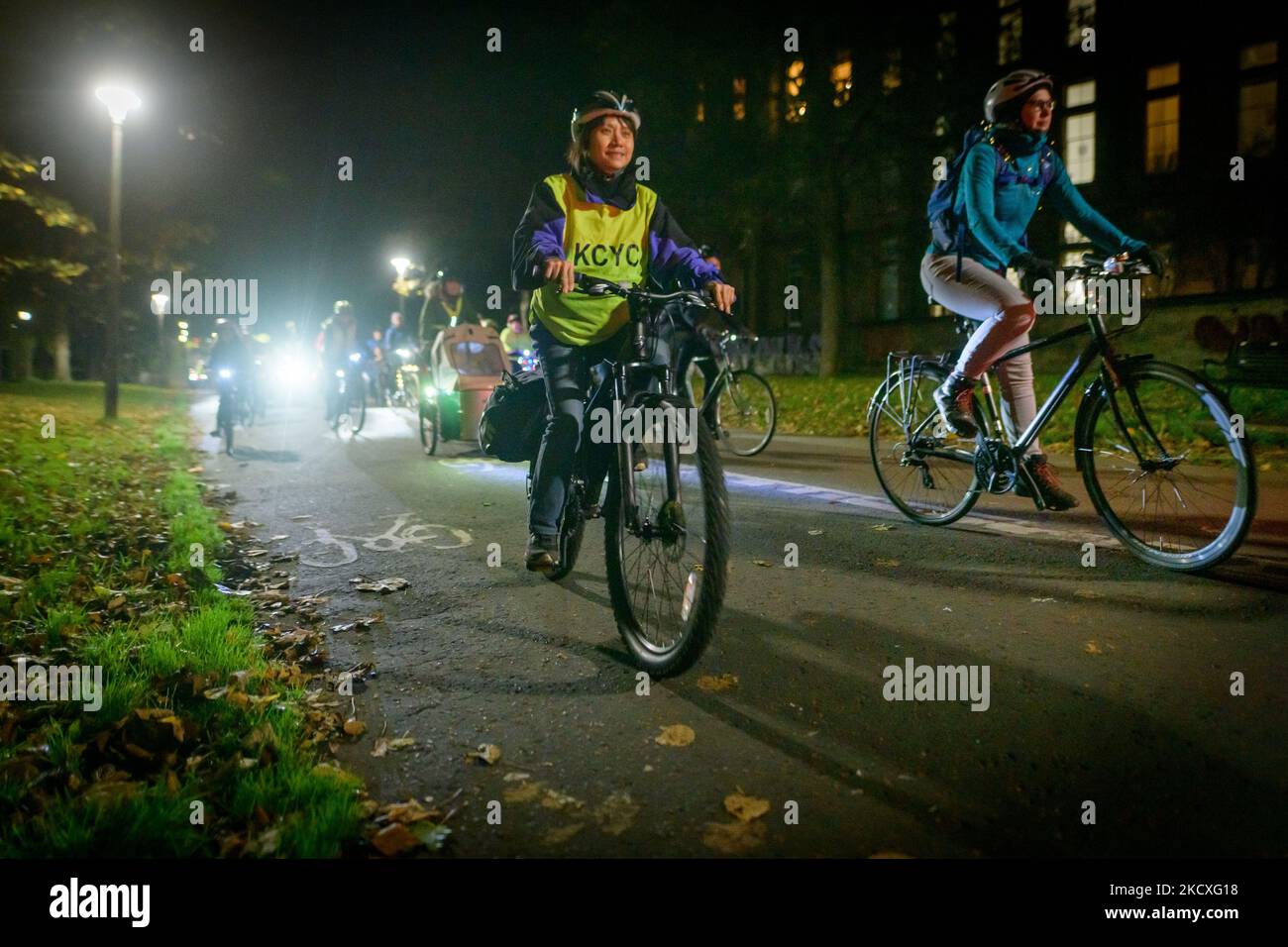 Our streets our nights bike ride scotland hi-res stock photography and ...
