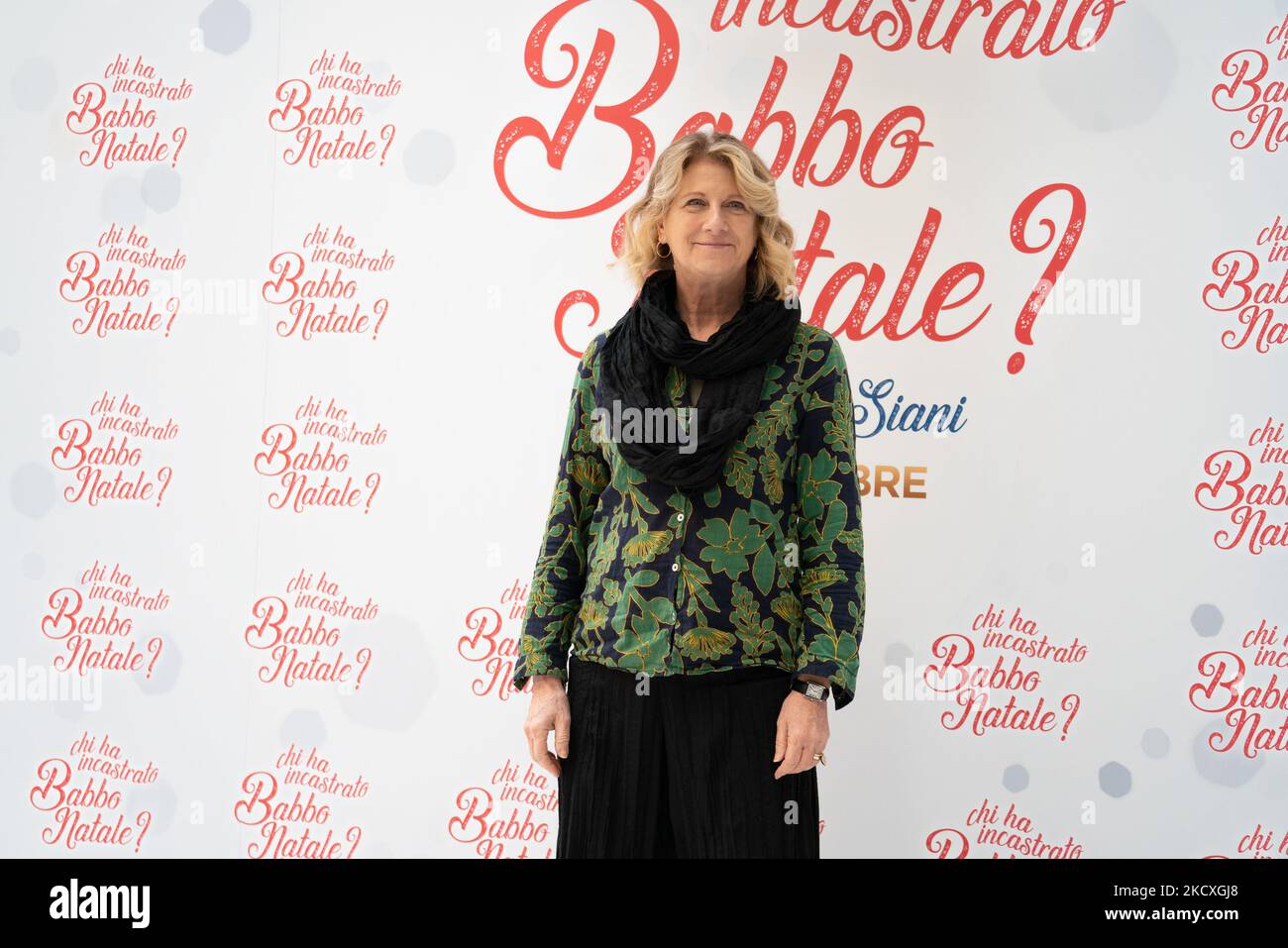 Angela Finocchiaro attends the photocall of the movie "Chi Ha ...