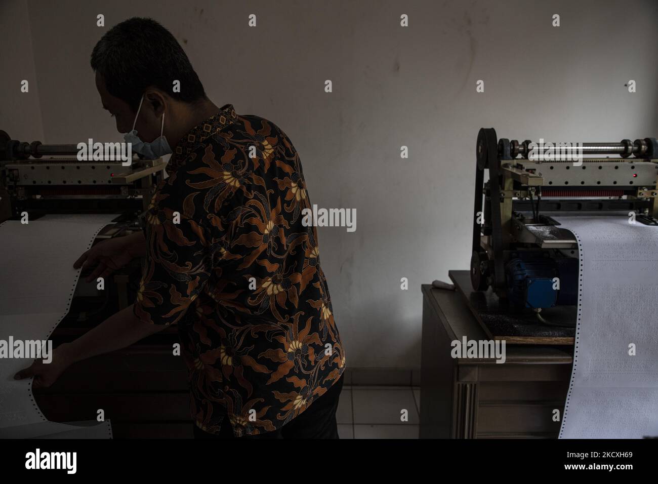 Production of braille and audio books for the blind in Indonesia by the ...