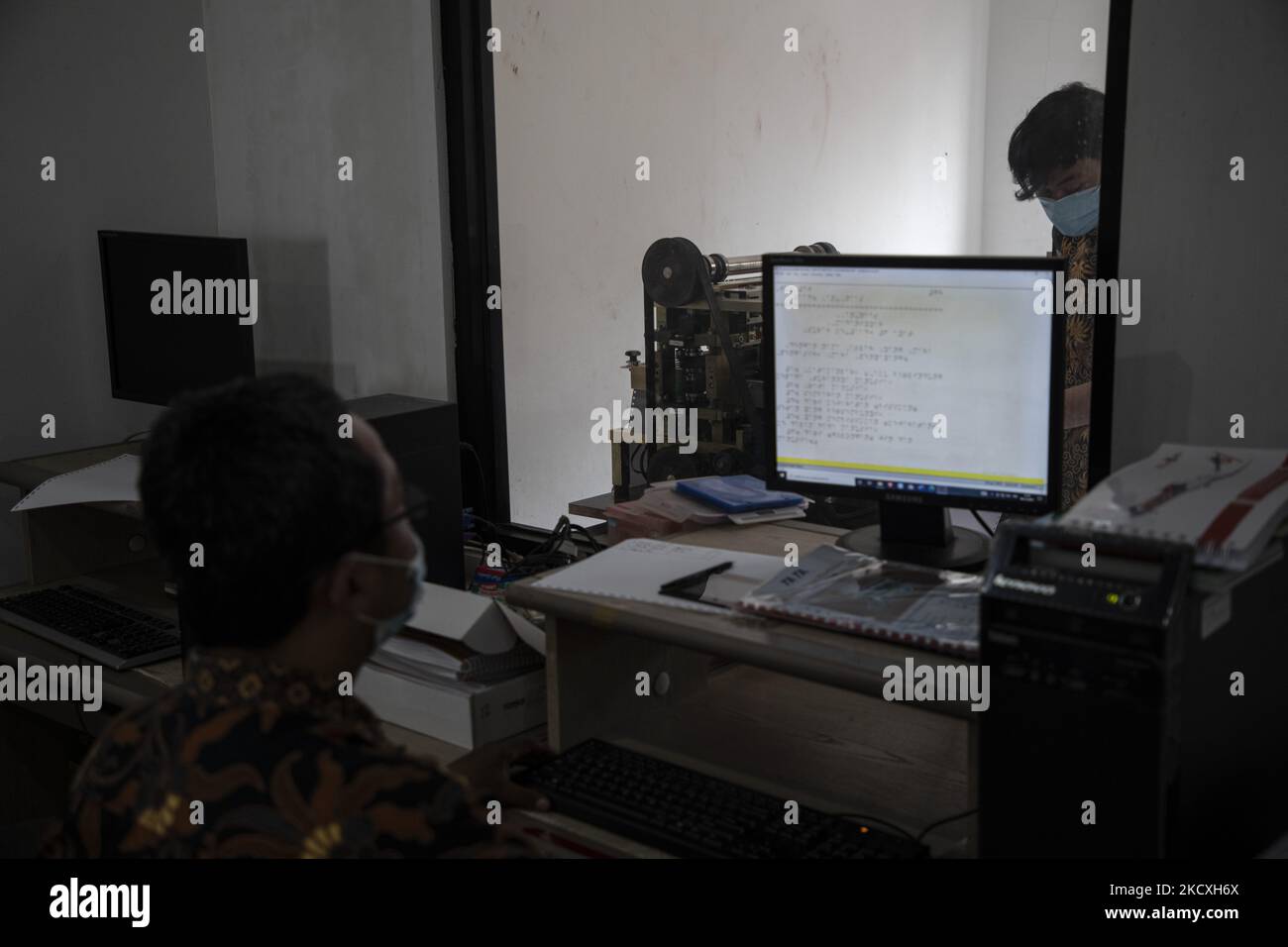 Production of braille and audio books for the blind in Indonesia by the ...