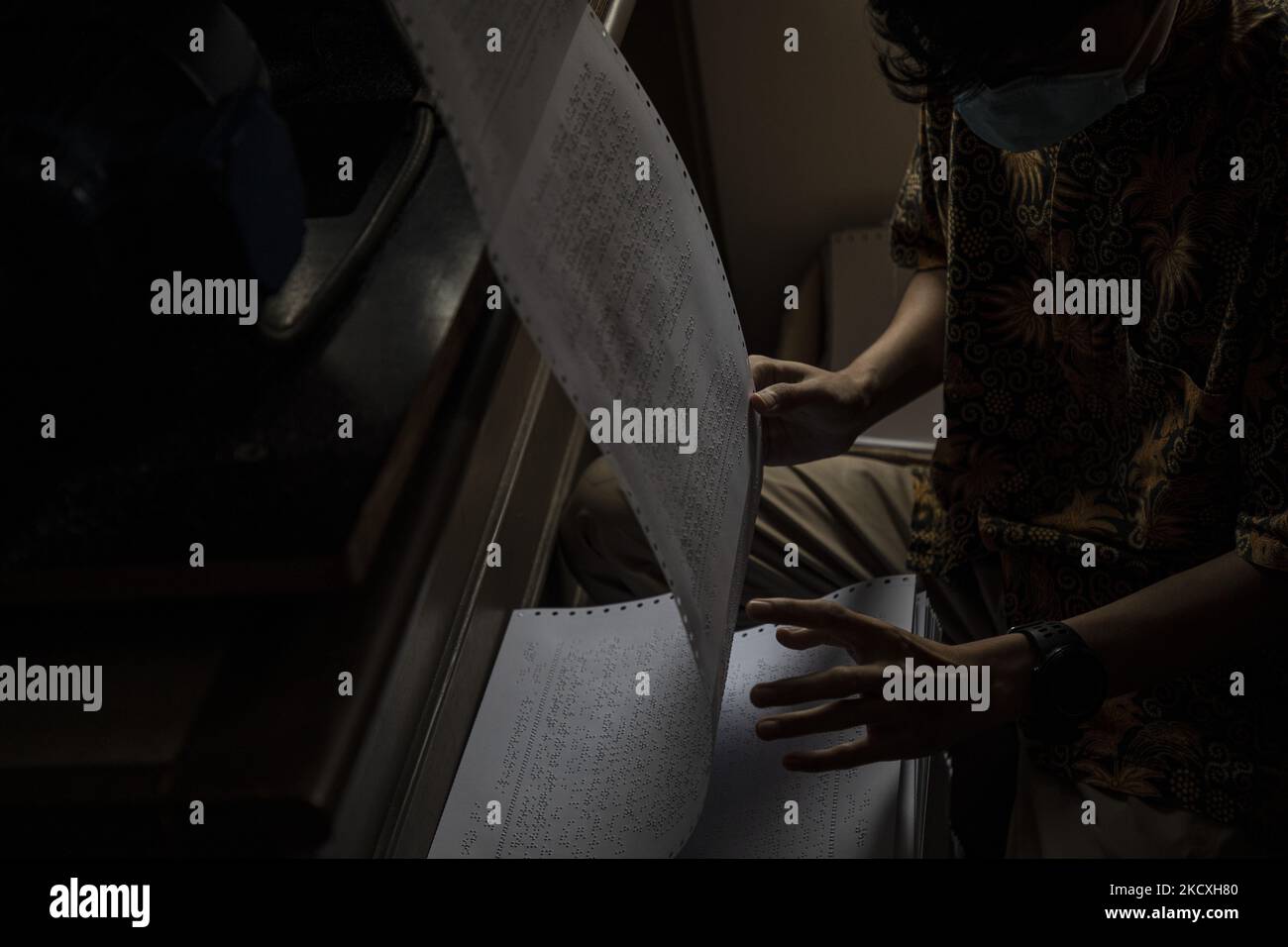 Production of braille and audio books for the blind in Indonesia by the ...