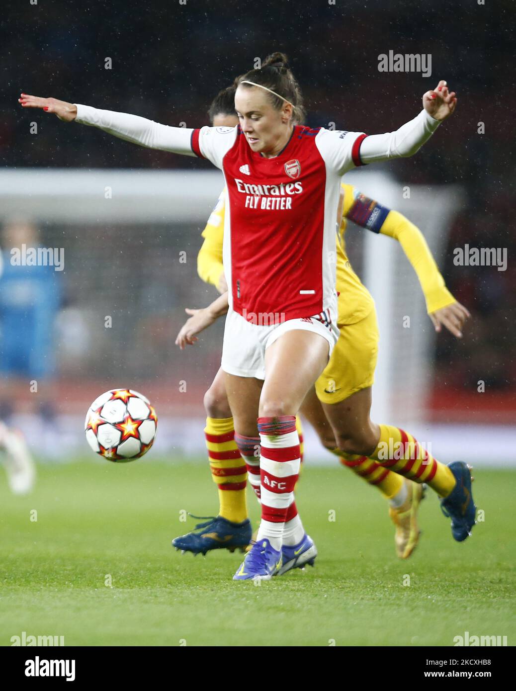 Caitlin Foord of Arsenal during Woman's Champions League Group C ...