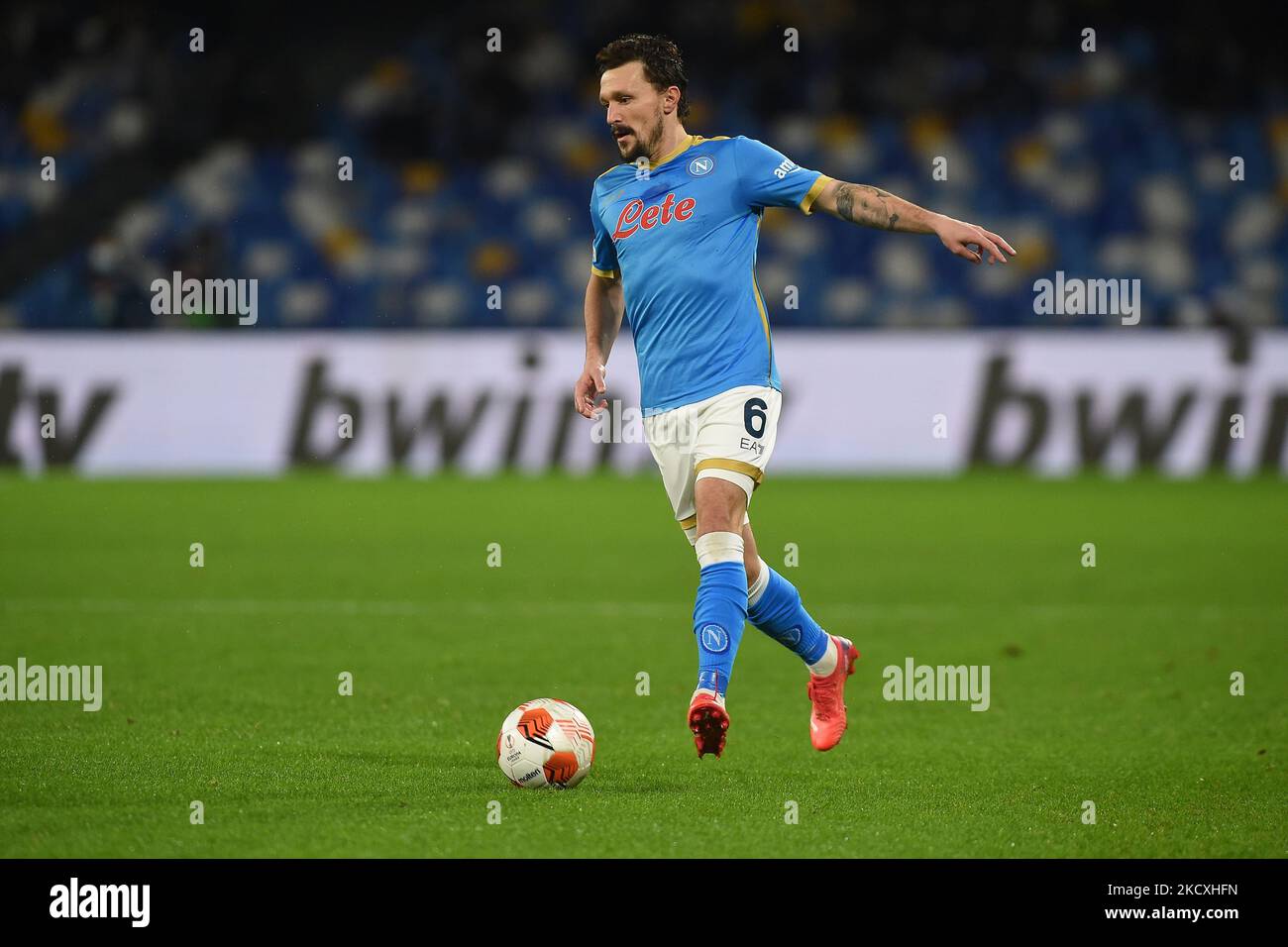 Mario Rui of SSC Napoli during the UEFA Europa League match between SSC ...