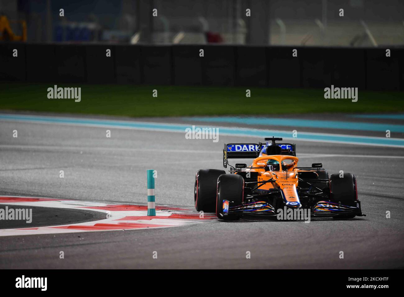 Daniel Ricciardo of McLaren F1 Team drive his MCL35M single-seater ...
