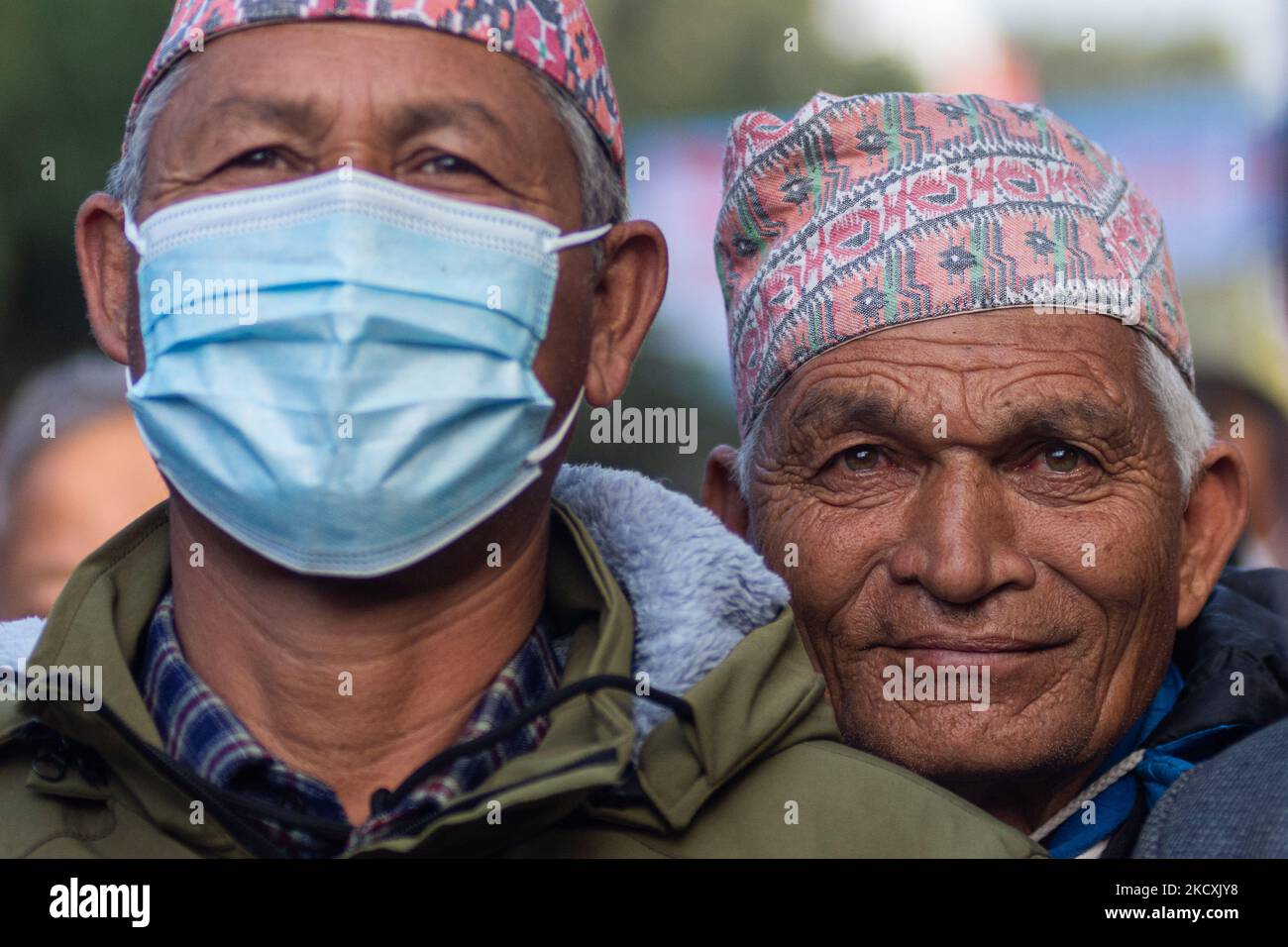 Nepalese people attend the 14th general convention of the Nepali ...