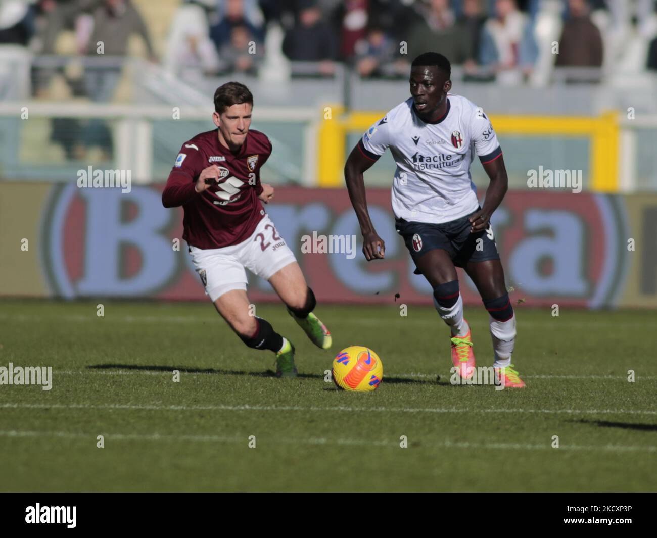 Musa Barrow during Serie A match between Torino v Bologna in Turin, on ...