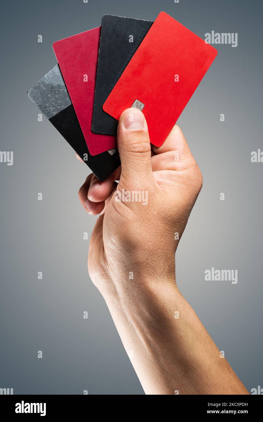 Credit cards horizontal hi-res stock photography and images - Alamy