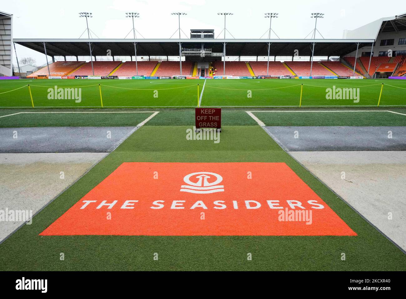General view of Bloomfield Road Stadium before the Sky Bet Championship ...