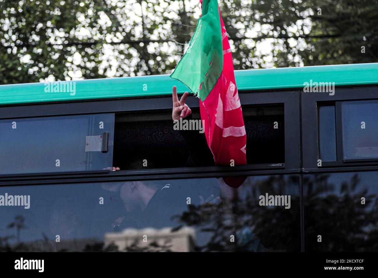 Supporters of the Popular Front for the Liberation of Palestine (PLFP ...