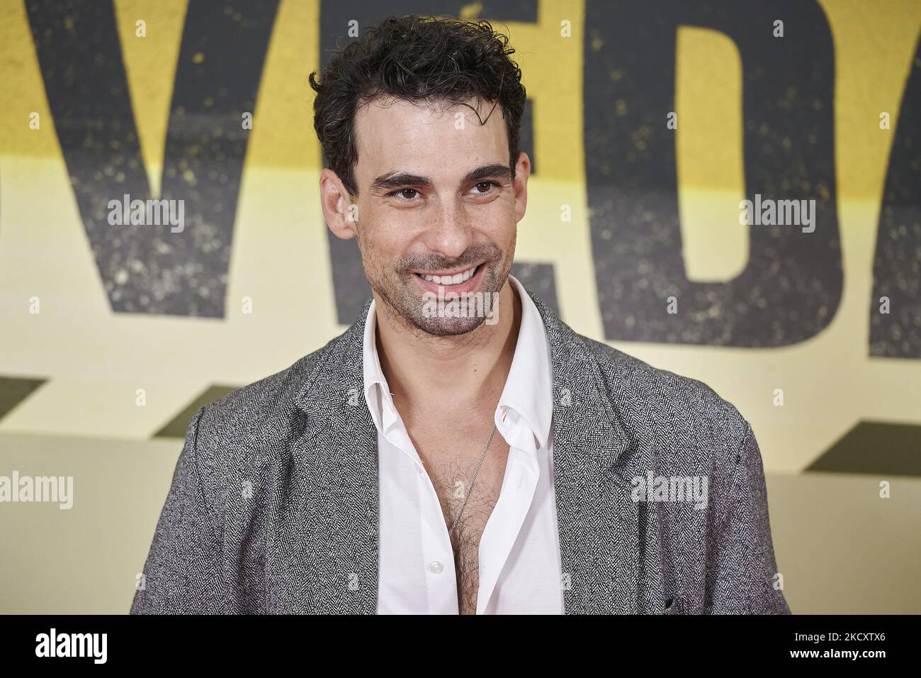 Christian Sanchez attends the HBO 'Sin novedad' Premiere at Callao ...