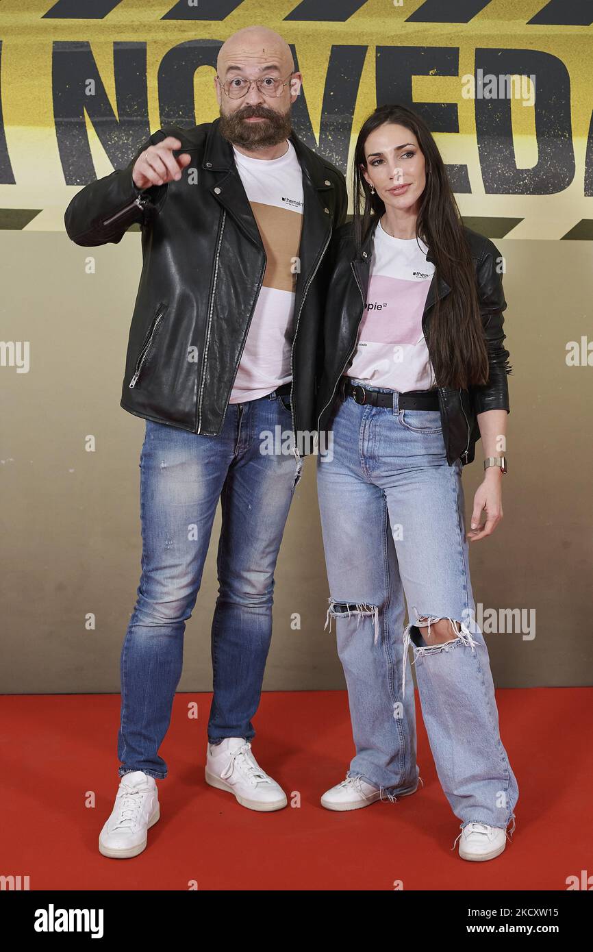 Goyo Jimenez, Paloma Mefer attends the HBO 'Sin novedad' Premiere at ...