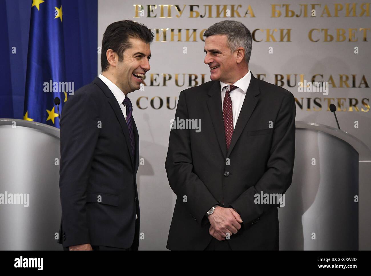 Bulgaria's new Prime Minister and leader of We Continue the Change (PP ...