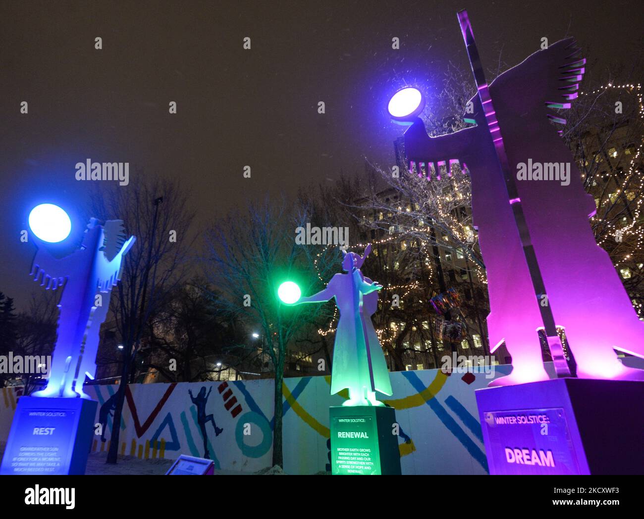 An Instalation in celebration of Winter Solstice by Jason Carter in ...