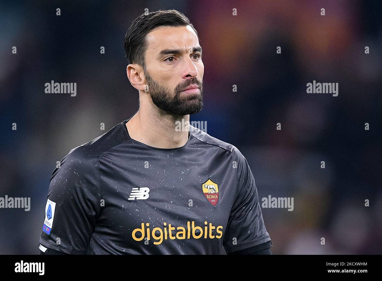Rui Patricio of AS Roma looks on during the Serie A match between AS ...