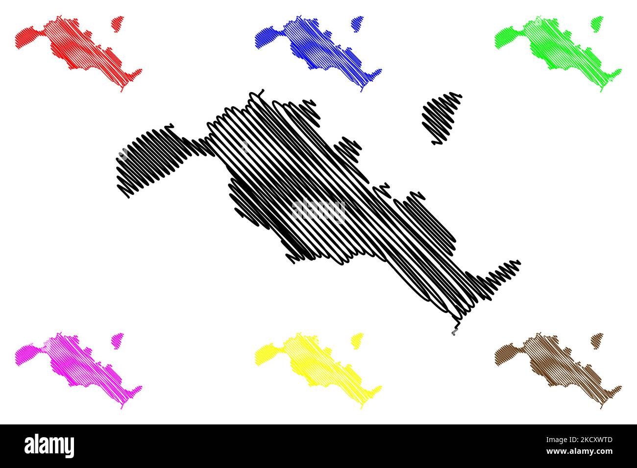 Heigun and Kakezu island (Japan, East Asia, Japanese archipelago, Oki ...